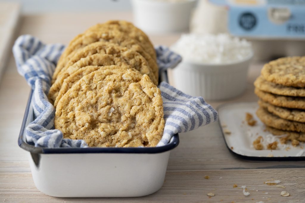 Old-Fashioned Coconut Cookies - Nature's Yoke - Free-Range Eggs